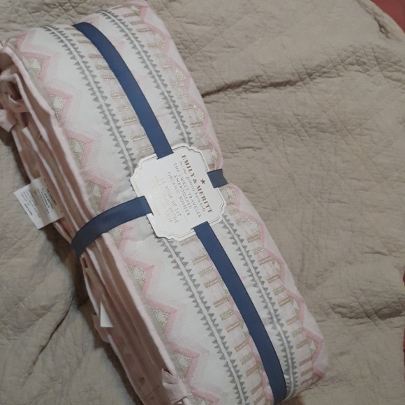 Emily and Meritt | Dresses | Emily And Meritt Crib Bumper Baby Girl ...